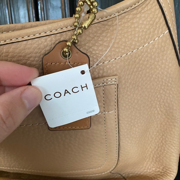 Coach | Bags | Nwt Pebbled Leather Coach Boho Bag In Bamboo | Poshmark